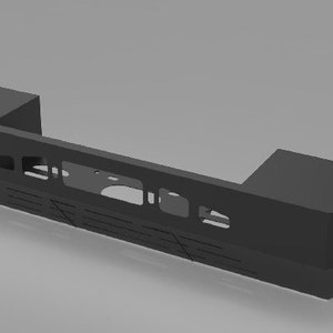 Jeep Wrangler Front Bumper DXF Files: DIY Winch Mount (2D & 3D CAD) - Etsy