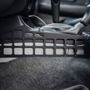 Center Console Molle Panel DXF File: CNC Laser Cut Car Organizer - Etsy