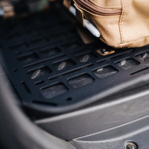 Rear Cubby Molle Panel DXF Files for CNC Plasma, Laser, Waterjet, Car ...