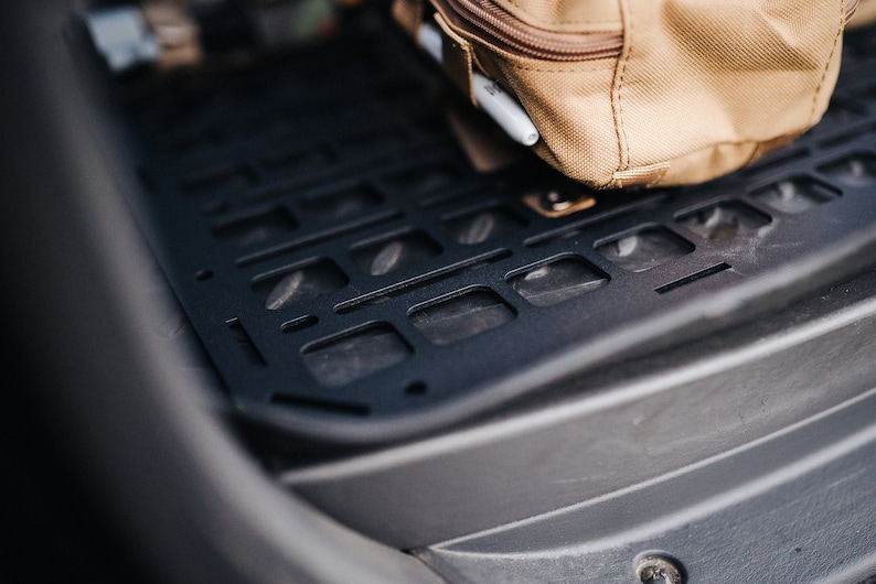 Molle Panel DXF Files: CNC Laser Cut Car Organizer (digital Download ...
