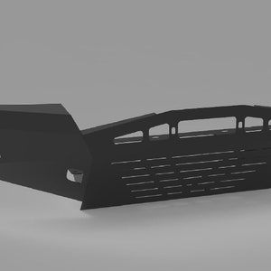 Power Bumper DXF Files: DIY Front Bumper With Winch for Jeep Grand ...