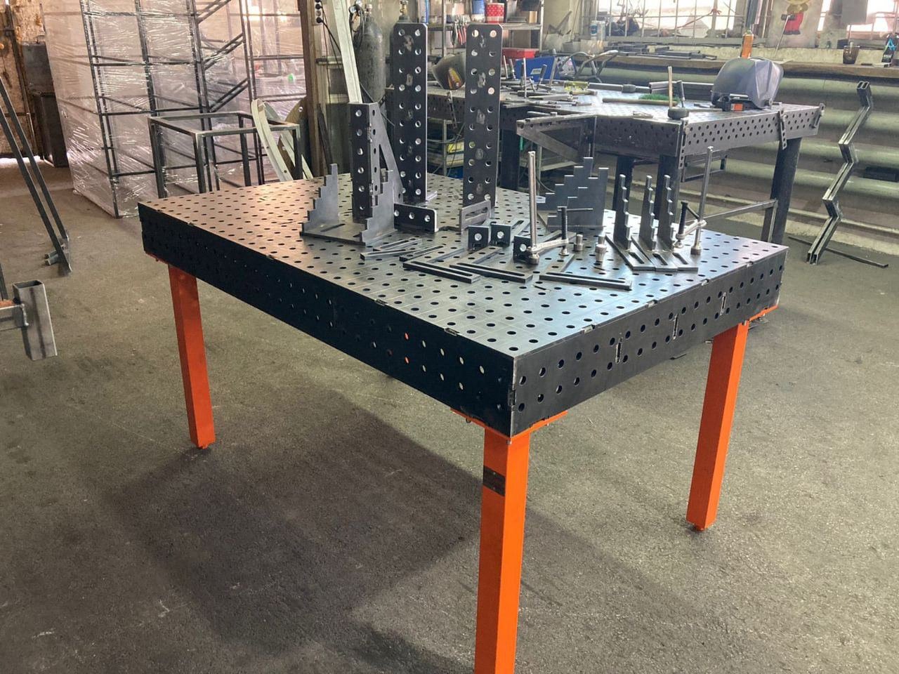 CNC Welding Table Plans Precise DXF Files for Metal Fabrication 48 / 48 ...