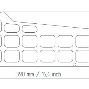 Center Console Molle Panel DXF File: CNC Laser Cut Car Organizer - Etsy