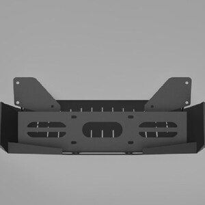 Power Bumper DXF Files: DIY Front Bumper With Winch for Jeep Grand ...