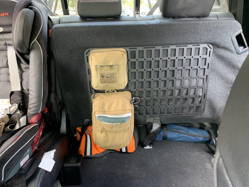 DIY MOLLE Panel DXF Files: Custom Car Organizer (40x20 Inches) - Etsy