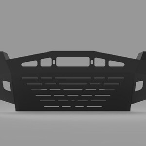 Power Bumper DXF Files: DIY Front Bumper With Winch for Jeep Grand ...