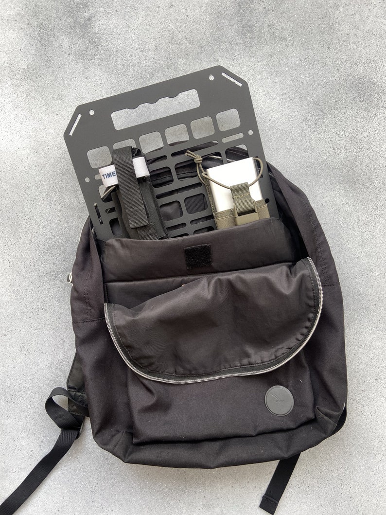 DIY Molle Panel Tactical Gear Bag. DXF File for Plasma Cutting ...