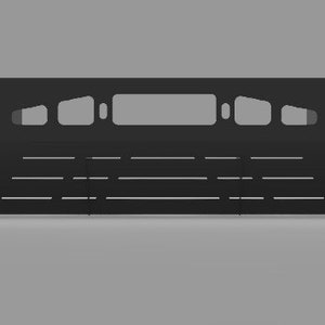 Jeep Wrangler Front Bumper DXF Files: DIY Winch Mount (2D & 3D CAD) - Etsy