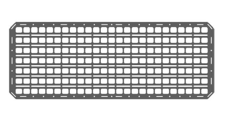 DIY MOLLE Panel 15x40 Inches (380x1016 Mm) – Easy Templates for Laser ...