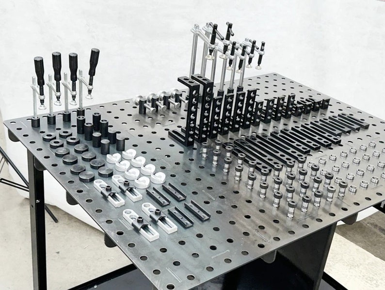 Welding Table Plans - Precise DXF Files for Metal Fabrication 30x72 ...