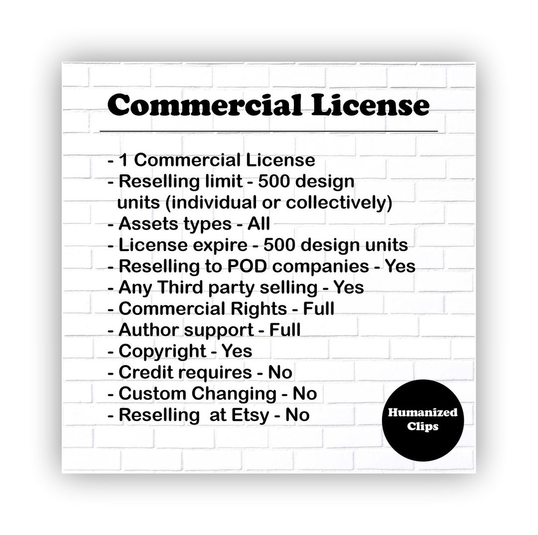 Commercial License Humanized Clips SVG Vector Sublimation Designs ...