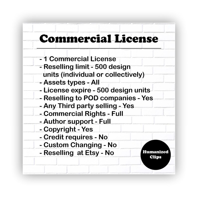 Commercial License Humanized Clips SVG Vector Sublimation Designs ...