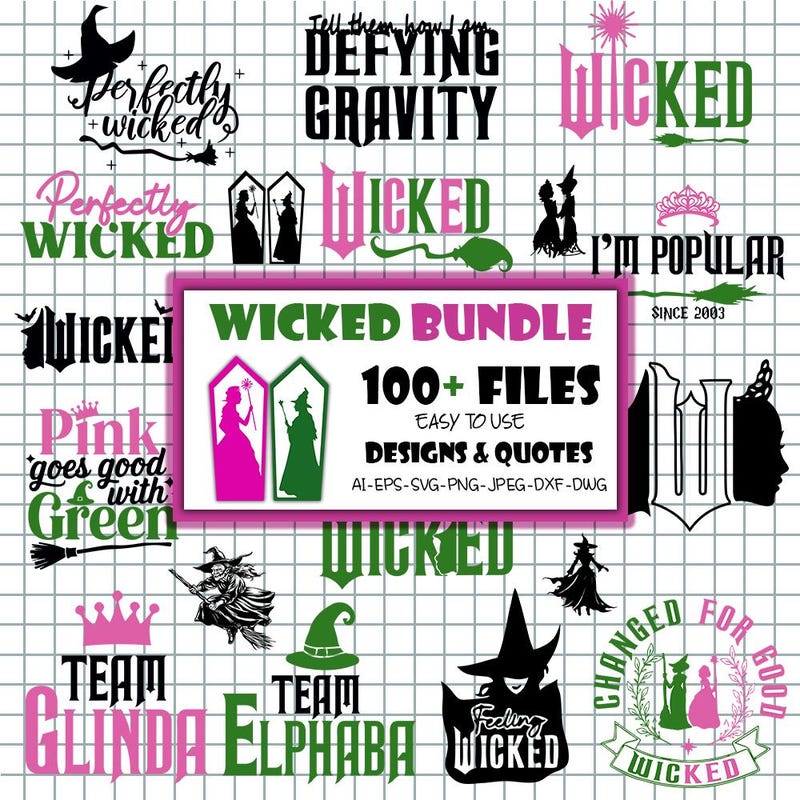 Wicked Clip Art - Etsy