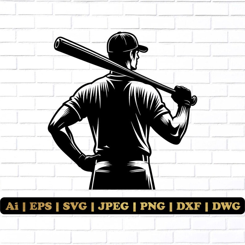 Baseball Men Svg, Baseball Player Svg, Softball Baseball Men Player ...