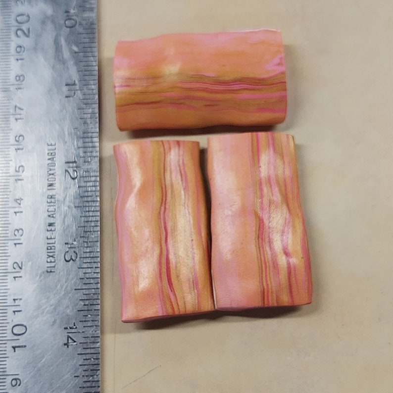 Red Feather Cane Polymer Clay Bird Feather Cane Raw or - Etsy