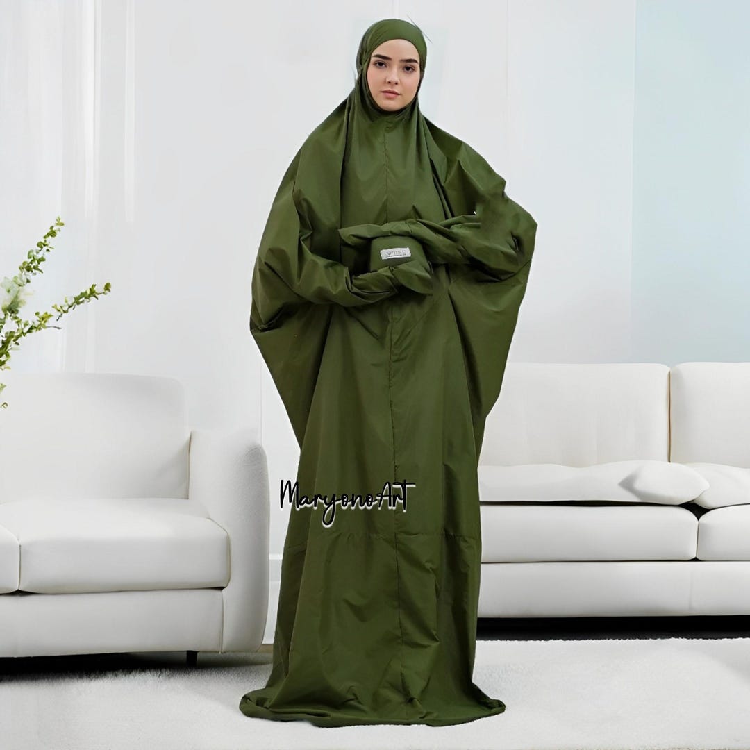 Mini Traveling Prayer Dress Lightweight Korean Parachute Fabric,mukena ...