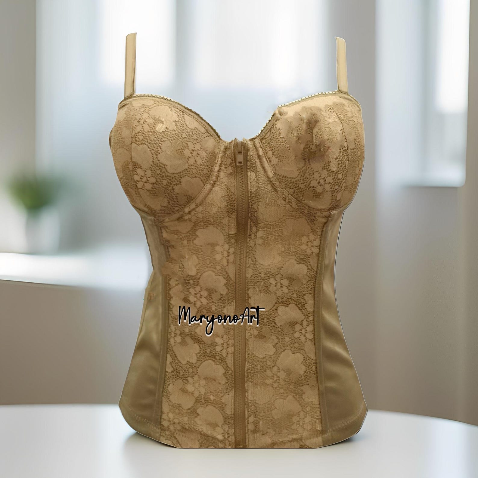 Longtorso Kamisol Premium Lace Corset Bra and Slimming Shapewear for ...