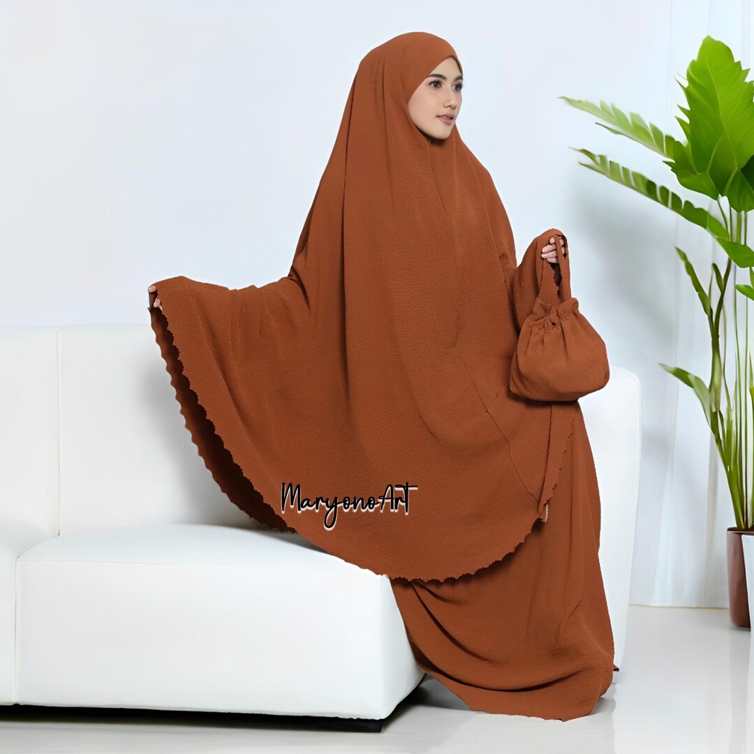 Zinnia 3in1 Crinkle Airflow Mukena With Elegant Lasercut Design,mukena ...