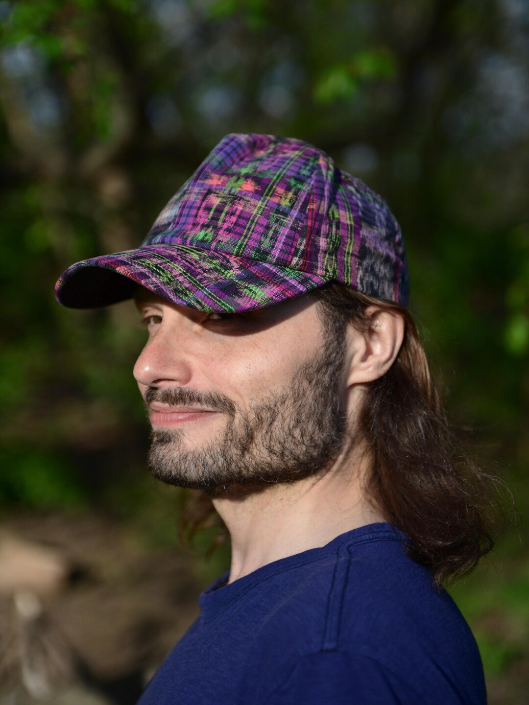 Vibrant Baseball Hat, Guatemalan Style - Etsy