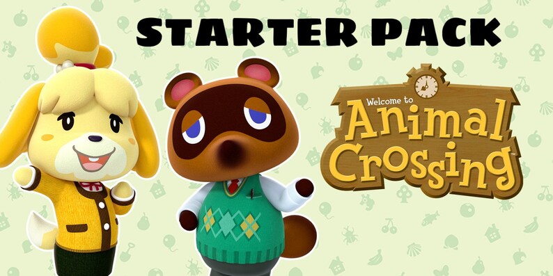 Animal Crossing Starter Pack - Etsy