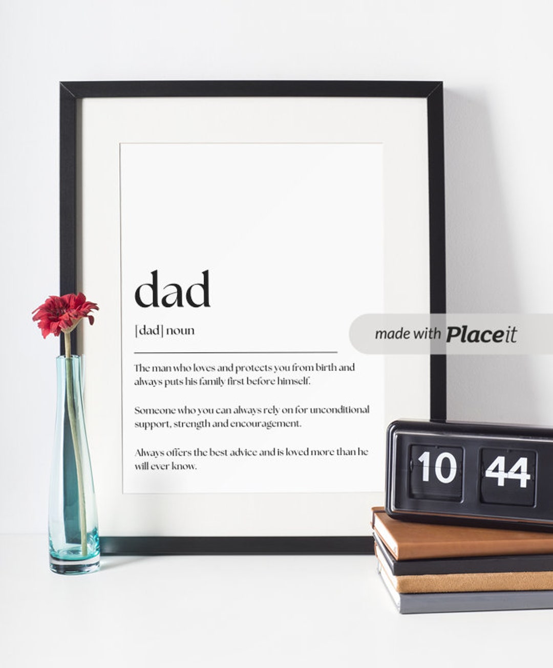 Definition 'dad', A4 Digital Download, Fathers Day Gift, Print It ...