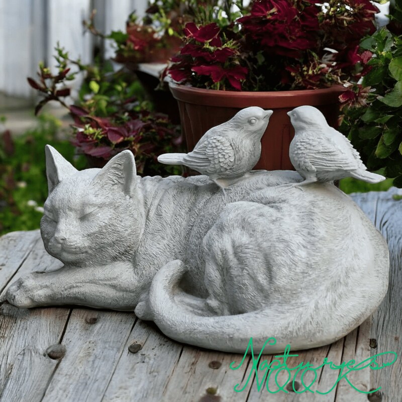 Large Statue Cat - Etsy