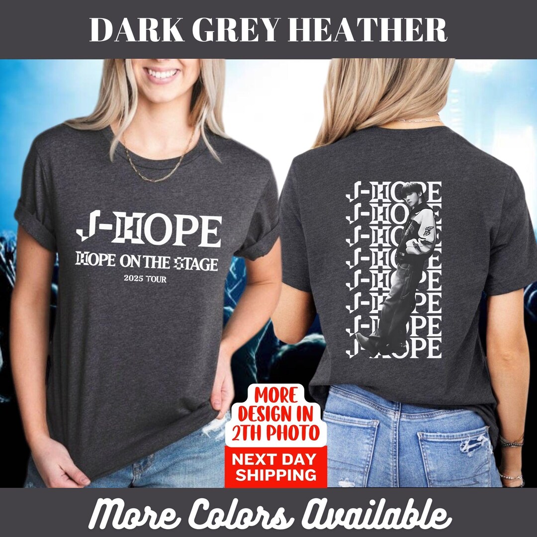 J-hope Hope on the Stage Tour T-shirt, Hope on the Street Shirt, J Hope ...