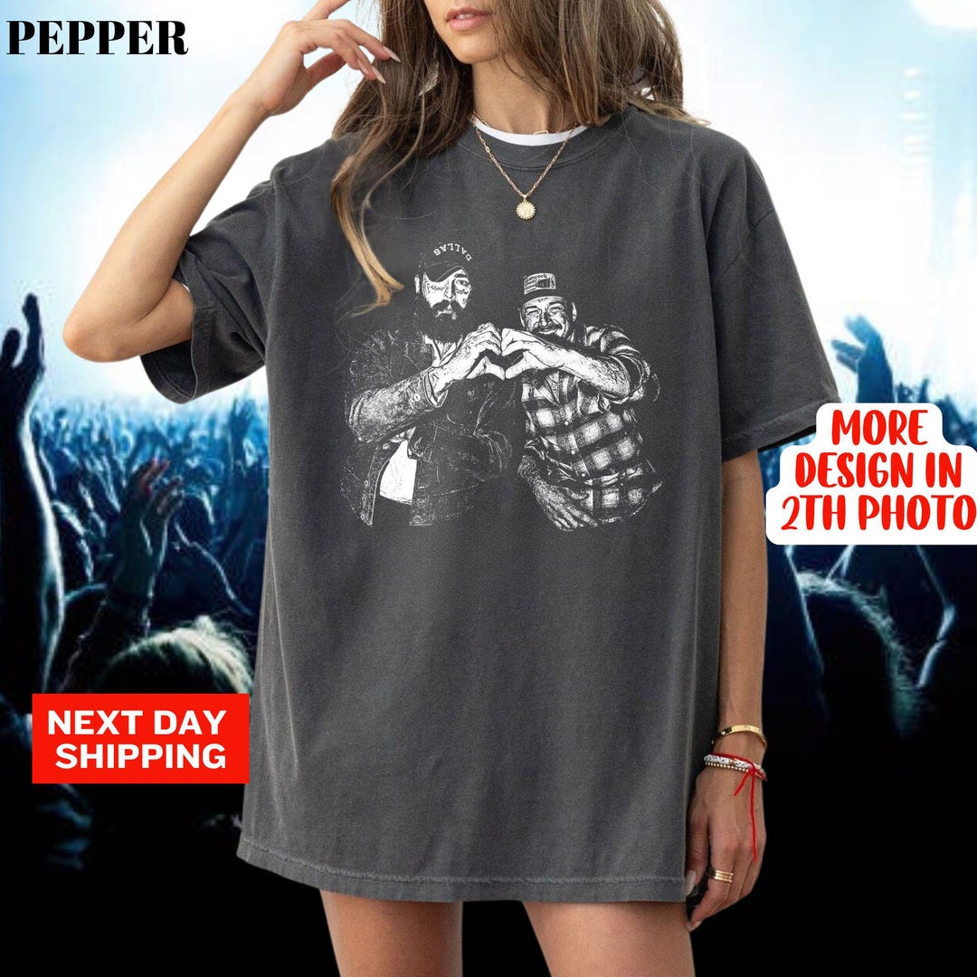 Comfort Colors Post Malone Rap Music Merch Shirt, Posty Dance Vibes ...