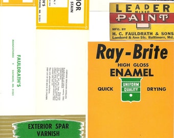 Paint can label | Etsy