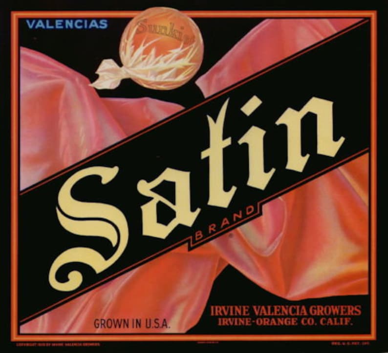 10 Different Old FLORIDA / CALIFORNIA CITRUS Crate Labels - Etsy