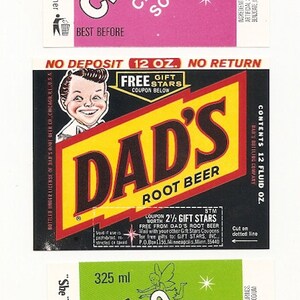 22 Old Vintage SODA / JUICE LABELS Etc - Etsy