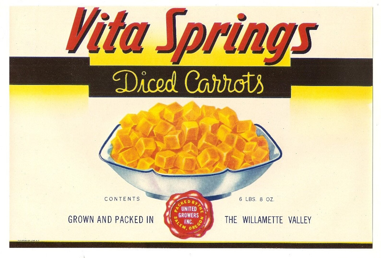 10 Old Large Vintage Fruit & VEGETABLE Can Labels - Etsy