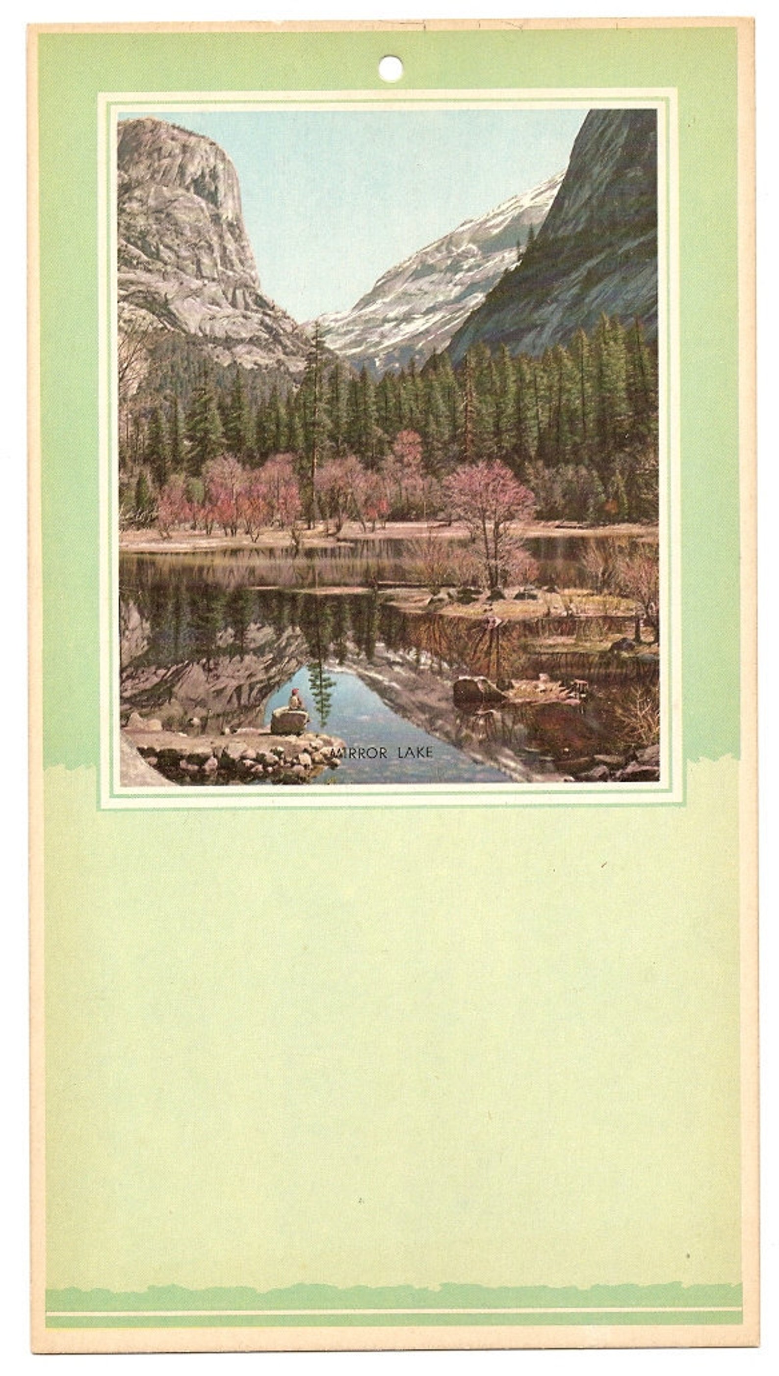 1940's Vintage Calendar Print Litho That Are Made Onto a - Etsy