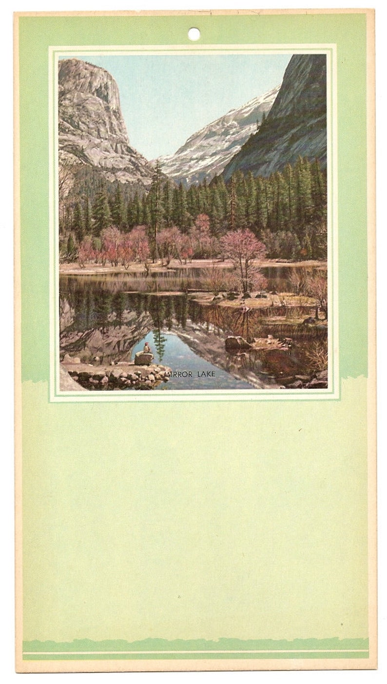 1940's Vintage Calendar Print Litho That Are Made Onto a - Etsy