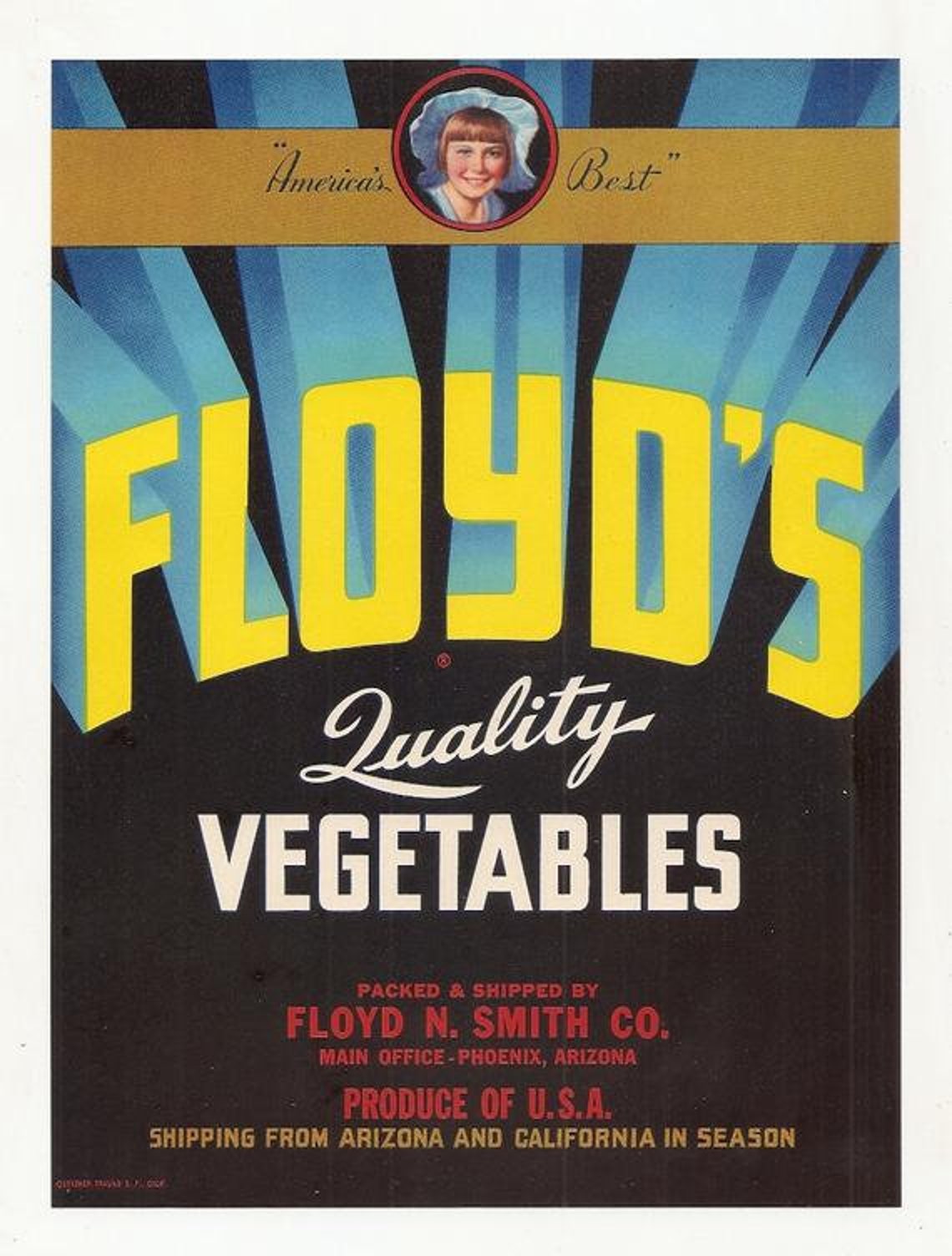 10 Different Old Vegetable Crate Labels KATHY Anne Mity NICE - Etsy