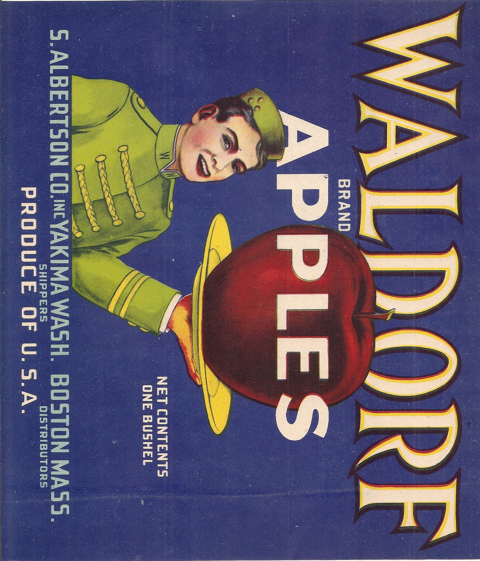 10 Old Vintage APPLES CRATE LABELS Washington Etc..... | Etsy