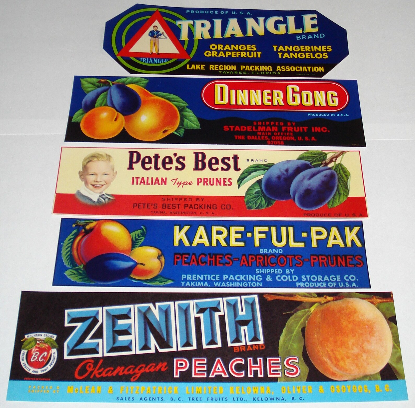 56 Old VINTAGE FRUIT & VEGETABLE Crate Labels - Etsy