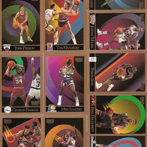 264 Old VINTAGE 1990 Sky Box BASKETBALL PICTURE Cards - Etsy