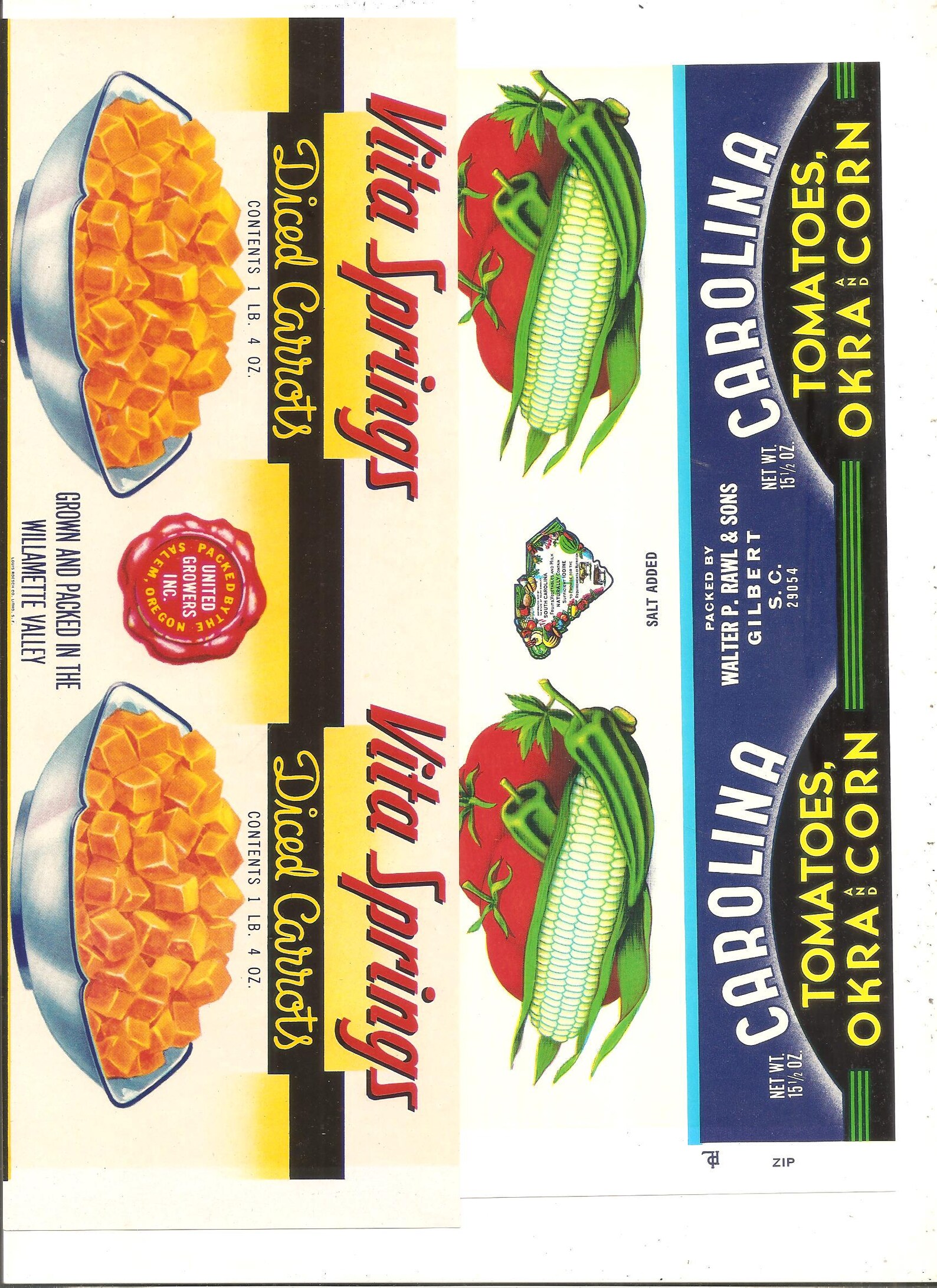 20 Old VINTAGE CAN LABELS - Etsy