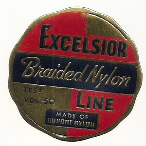 25 Vintage Fishing Line Spool Labels - Etsy