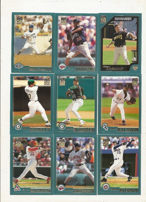 26 Old Vintage TOPPS 50 YEARS BASEBALL Picture Cards | Etsy