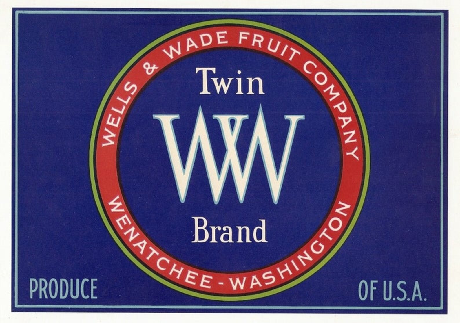 10 Old Vintage FRUIT CRATE LABELS - Etsy