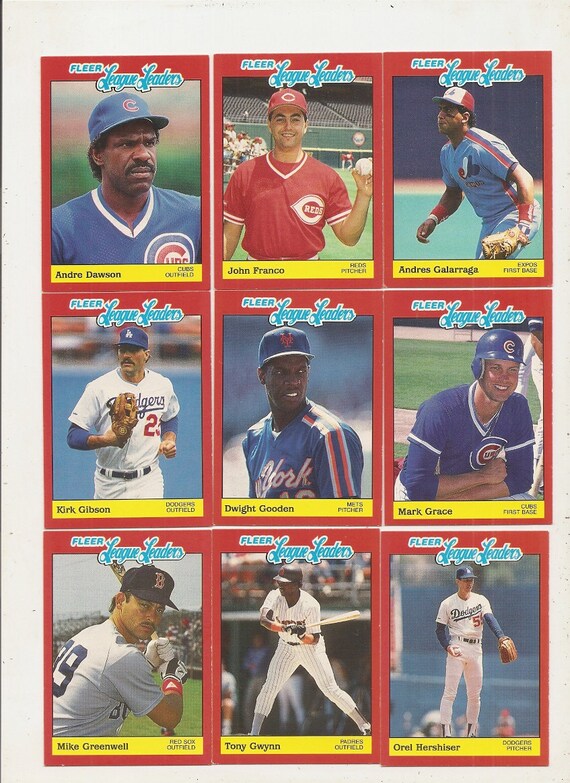 1989 fleer baseball cards store