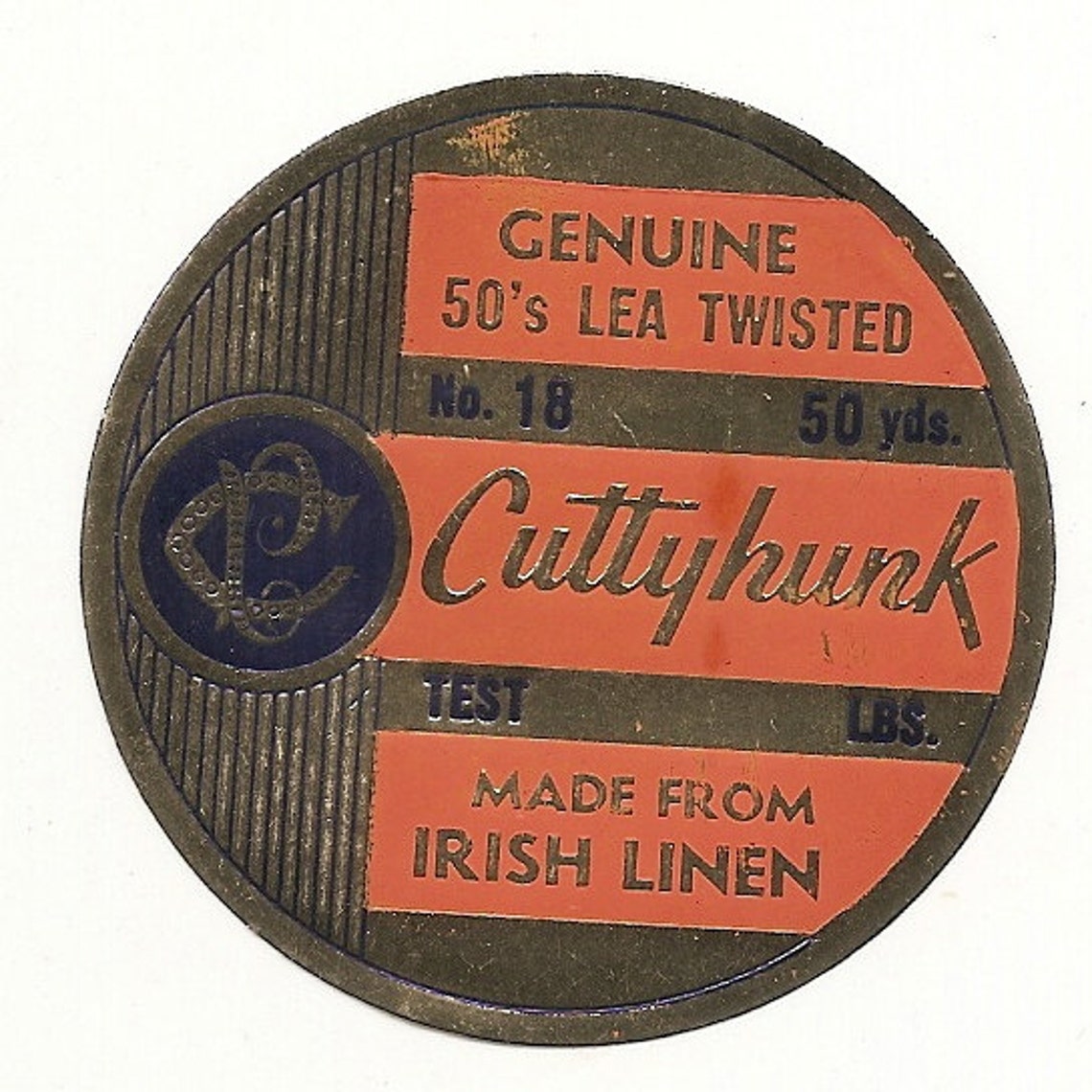 25 Vintage Fishing Line Spool Labels - Etsy