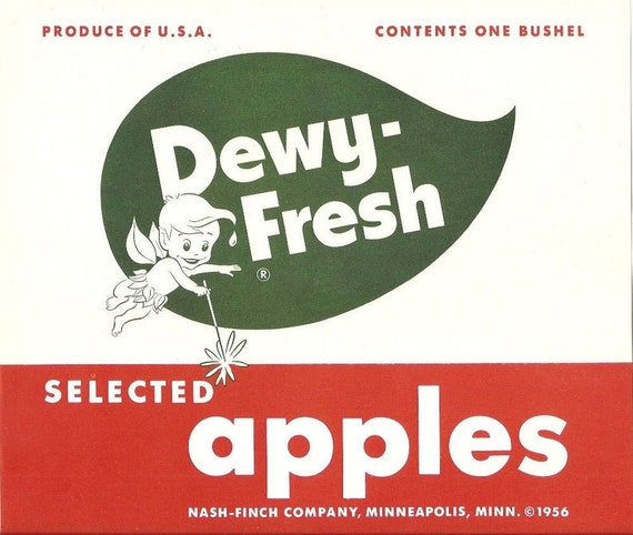 10 Old Vintage APPLES Fruit CRATE LABELS Washington Etc...... - Etsy
