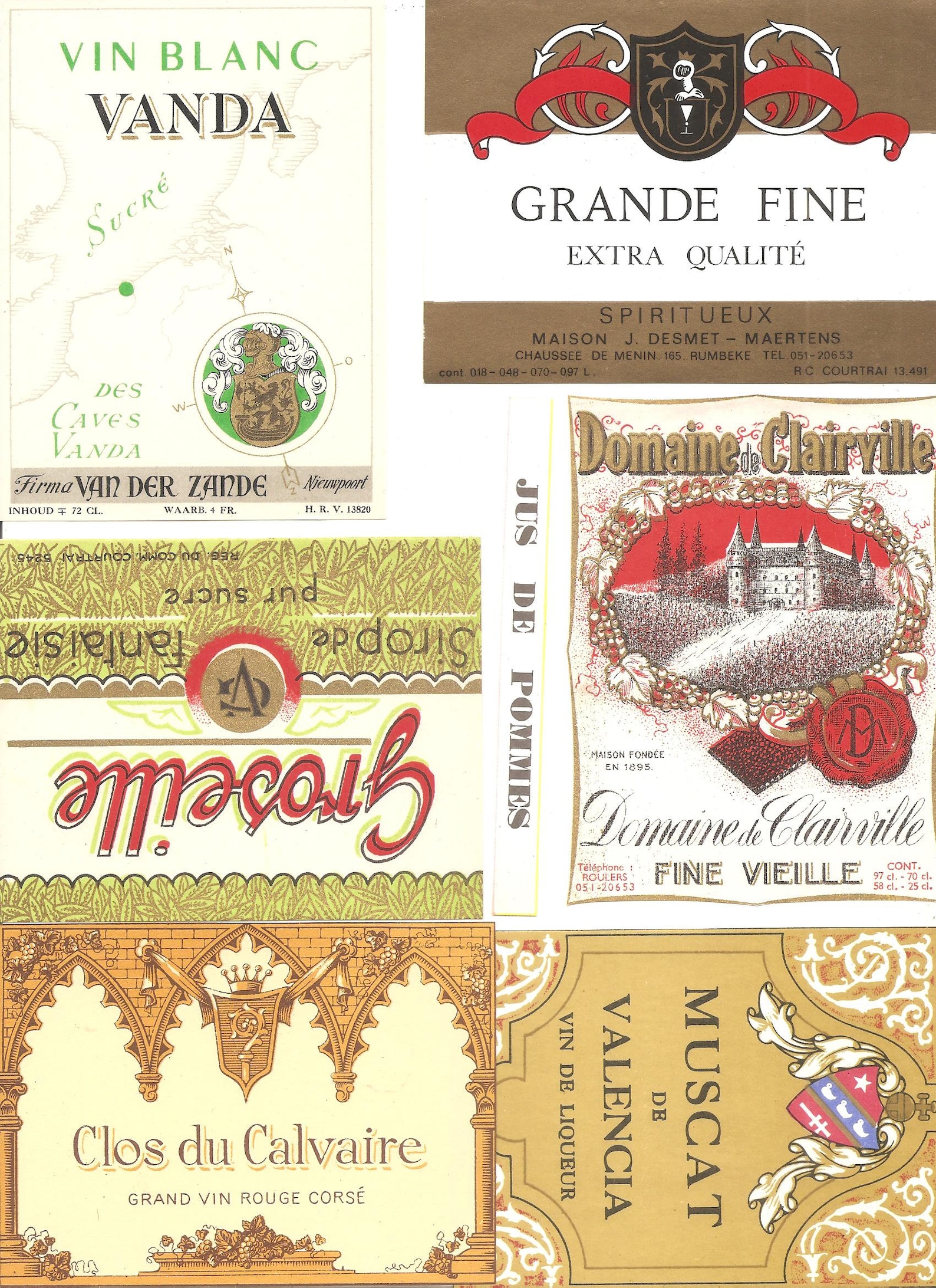 77 Old 1930's European WINE & LIQUOR LABELS. - Etsy