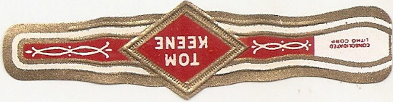 160 CIGAR BAND Labels new Old Stock Cigar Bands 1930 - Etsy