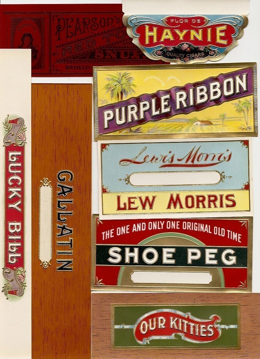 42 1920s+ Different Unused CIGAR BOX Labels TOBACCO - Etsy