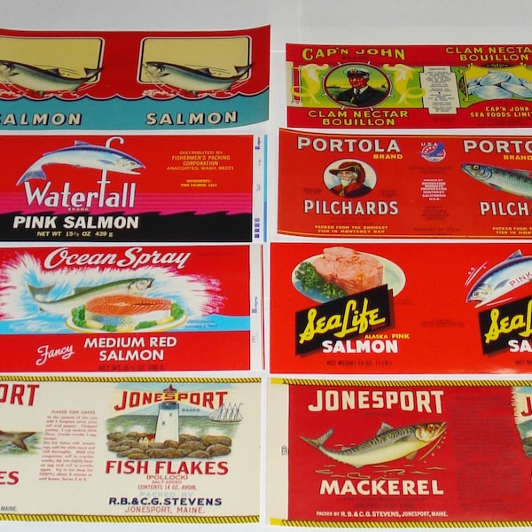 Old Can Labels - Etsy