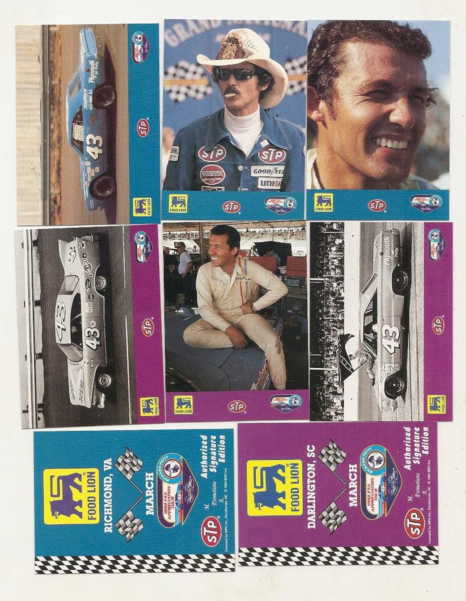 72 Vintage NASCAR TRADING CARDS | Etsy
